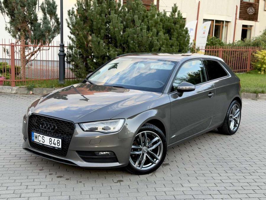Grey Audi A3 2014 in Vilnius, with an engine capacity of 0.00 L and mileage of 290 thousand km for 6900 €, photo 1 on AUTOMOTO.COM.LV