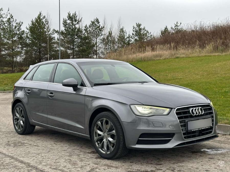 Grey Audi A3 2015 in Utena, with an engine capacity of 1.40 L and mileage of 151 thousand km for 9800 €, photo 2 on AUTOMOTO.COM.LV