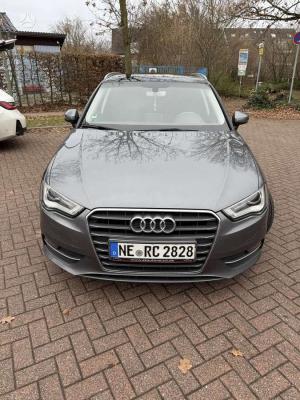 Grey Audi A3 2015 in Kaunas, with an engine capacity of 1.97 L and mileage of 231 thousand km for 8900 €, photo 2 on AUTOMOTO.COM.LV