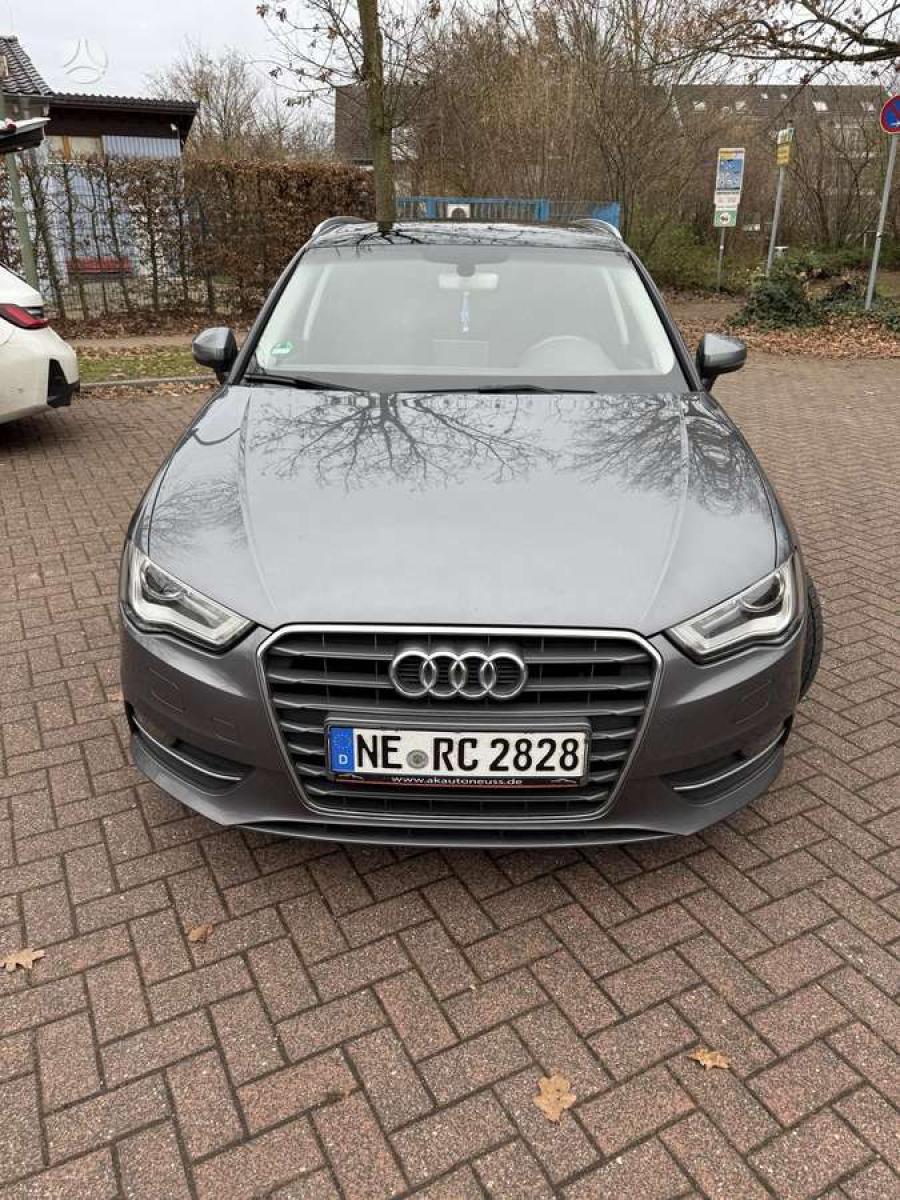 Grey Audi A3 2015 in Kaunas, with an engine capacity of 1.97 L and mileage of 231 thousand km for 8900 €, photo 2 on AUTOMOTO.COM.LV