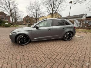 Grey Audi A3 2015 in Kaunas, with an engine capacity of 1.97 L and mileage of 231 thousand km for 8900 €, photo 3 on AUTOMOTO.COM.LV