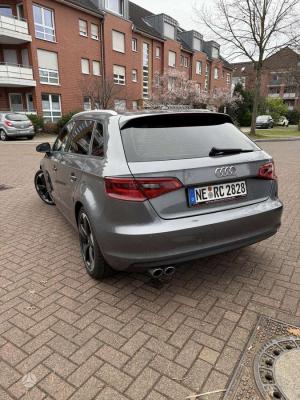 Grey Audi A3 2015 in Kaunas, with an engine capacity of 1.97 L and mileage of 231 thousand km for 8900 €, photo 5 on AUTOMOTO.COM.LV
