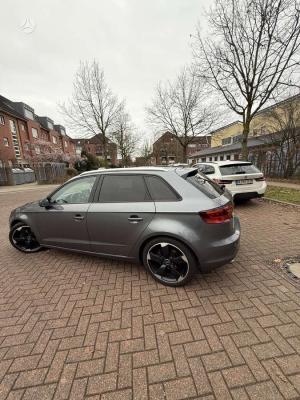 Grey Audi A3 2015 in Kaunas, with an engine capacity of 1.97 L and mileage of 231 thousand km for 8900 €, photo 6 on AUTOMOTO.COM.LV
