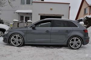 Pelēks Audi A3 2015 Viļņa, ar dzinēja tilpumu 1.40 L un nobraukumu 257 tūkst. km par 8700 €, foto 5 vietnē AUTOMOTO.COM.LV