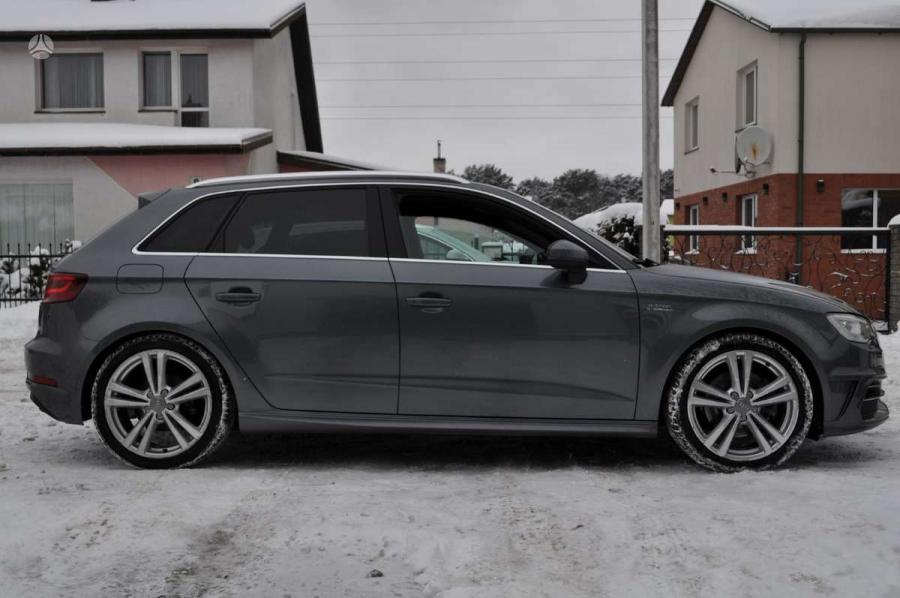Pelēks Audi A3 2015 Viļņa, ar dzinēja tilpumu 1.40 L un nobraukumu 257 tūkst. km par 8700 €, foto 6 vietnē AUTOMOTO.COM.LV