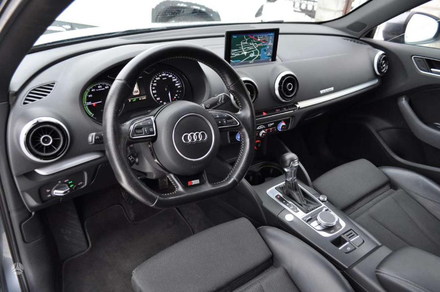 Pelēks Audi A3 2015 Viļņa, ar dzinēja tilpumu 1.40 L un nobraukumu 257 tūkst. km par 8700 €, foto 11 vietnē AUTOMOTO.COM.LV