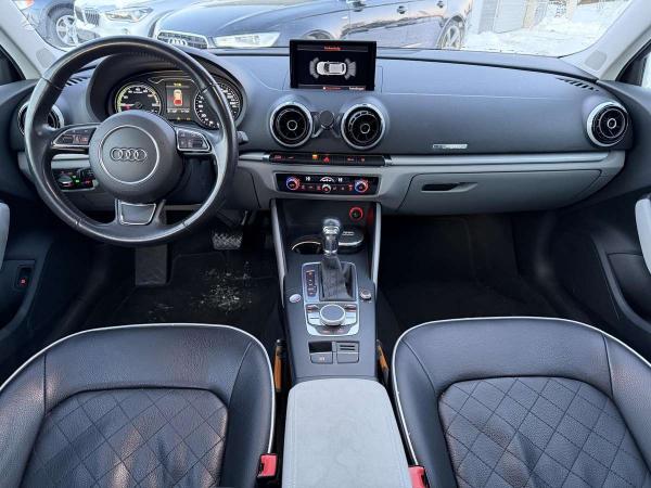 Grey Audi A3 2015 in Utena, with an engine capacity of 1.40 L and mileage of 201 thousand km for 10500 €, photo 11 on AUTOMOTO.COM.LV