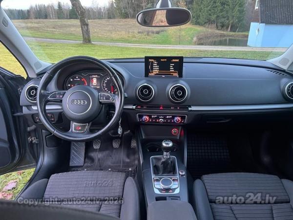 Grey Audi A3 2015 in Tallinn, with an engine capacity of 2.00 L and mileage of 224 thousand km for 9500 €, photo 4 on AUTOMOTO.COM.LV
