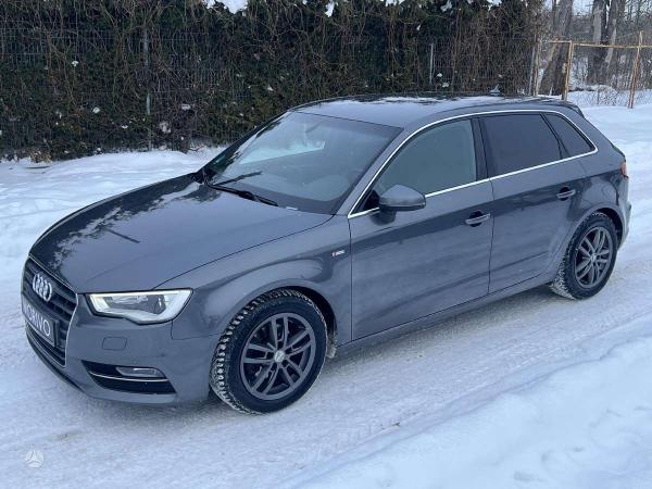 Grey Audi A3 2015 in Siauliai, with an engine capacity of 1.97 L and mileage of 206 thousand km for 10700 €, photo 2 on AUTOMOTO.COM.LV