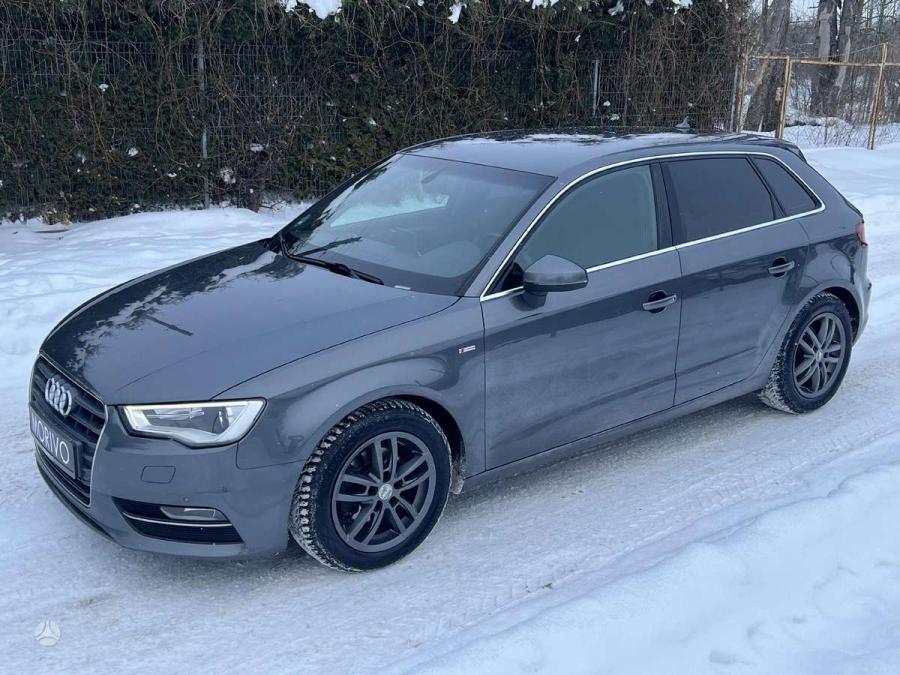 Pelēks Audi A3 2015 Šauļi, ar dzinēja tilpumu 1.97 L un nobraukumu 206 tūkst. km par 10700 €, foto 2 vietnē AUTOMOTO.COM.LV