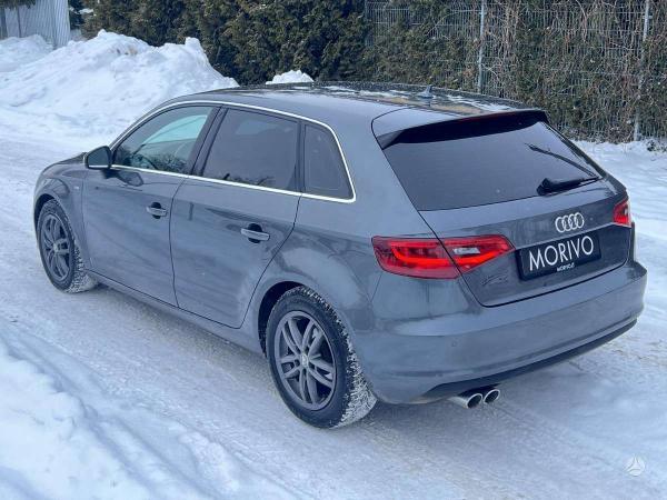 Grey Audi A3 2015 in Siauliai, with an engine capacity of 1.97 L and mileage of 206 thousand km for 10700 €, photo 3 on AUTOMOTO.COM.LV