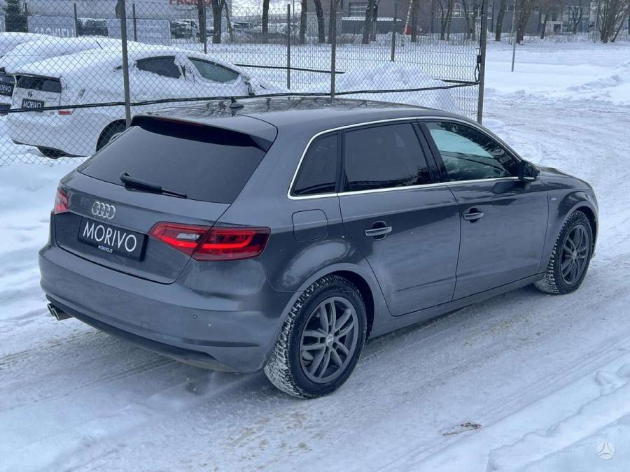 Pelēks Audi A3 2015 Šauļi, ar dzinēja tilpumu 1.97 L un nobraukumu 206 tūkst. km par 10700 €, foto 5 vietnē AUTOMOTO.COM.LV