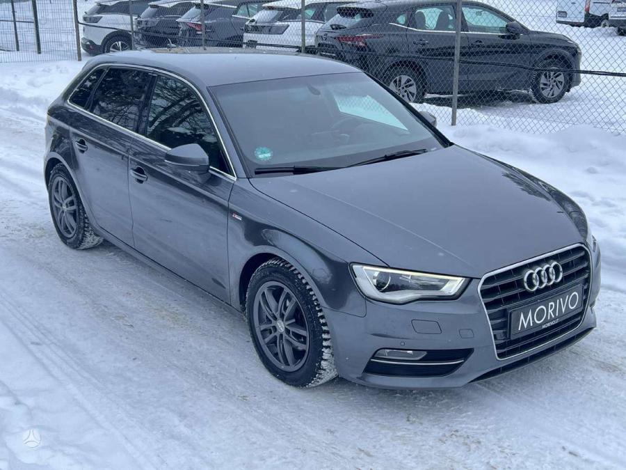 Pelēks Audi A3 2015 Šauļi, ar dzinēja tilpumu 1.97 L un nobraukumu 206 tūkst. km par 10700 €, foto 7 vietnē AUTOMOTO.COM.LV