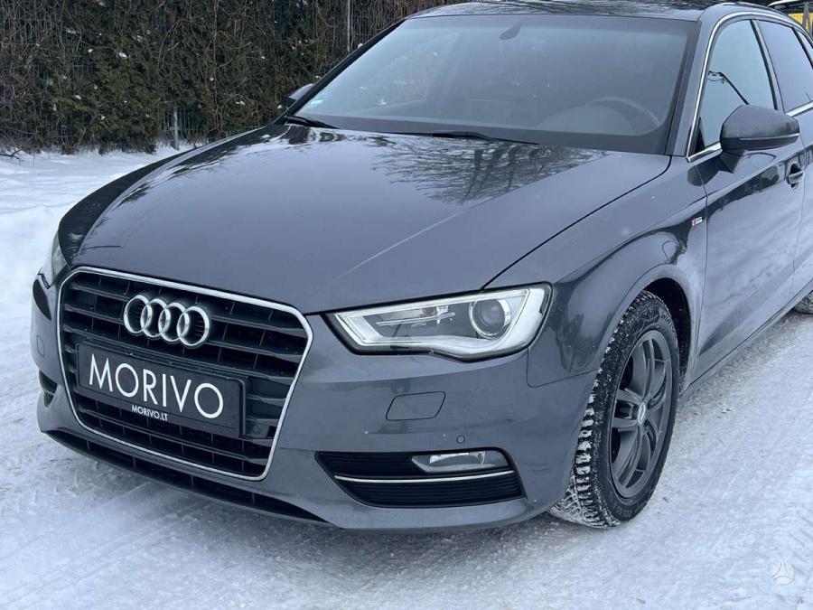 Pelēks Audi A3 2015 Šauļi, ar dzinēja tilpumu 1.97 L un nobraukumu 206 tūkst. km par 10700 €, foto 8 vietnē AUTOMOTO.COM.LV