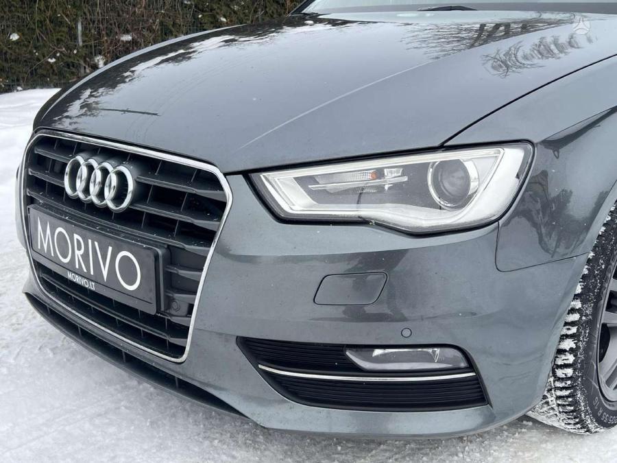 Pelēks Audi A3 2015 Šauļi, ar dzinēja tilpumu 1.97 L un nobraukumu 206 tūkst. km par 10700 €, foto 9 vietnē AUTOMOTO.COM.LV