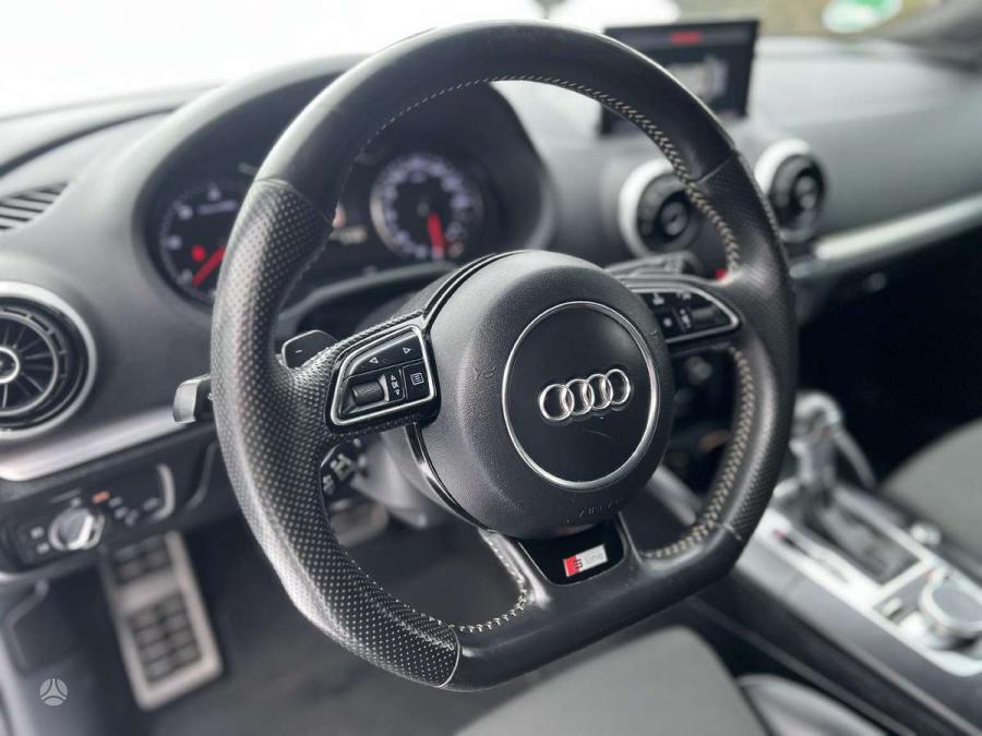 Pelēks Audi A3 2015 Šauļi, ar dzinēja tilpumu 1.97 L un nobraukumu 206 tūkst. km par 10700 €, foto 17 vietnē AUTOMOTO.COM.LV