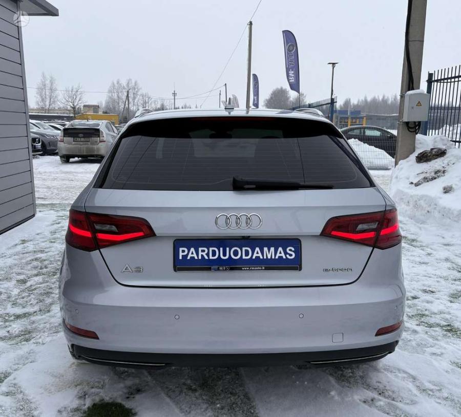 Pelēks Audi A3 2015 Panevēža, ar dzinēja tilpumu 1.40 L un nobraukumu 251 tūkst. km par 9300 €, foto 11 vietnē AUTOMOTO.COM.LV