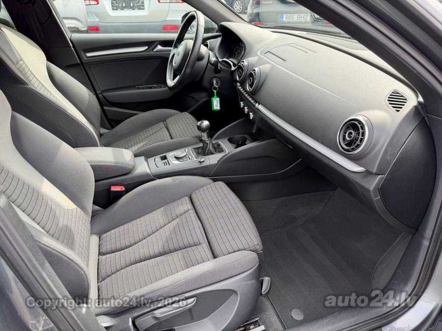 Grey Audi A3 2015 in Tartu, with an engine capacity of 1.40 L and mileage of 246 thousand km for 10900 €, photo 13 on AUTOMOTO.COM.LV