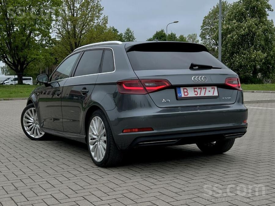 Grey Audi A3 2015 in Cesis, with an engine capacity of 1.40 L and mileage of 332 thousand km for 8900 €, photo 3 on AUTOMOTO.COM.LV