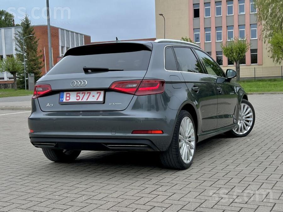 Grey Audi A3 2015 in Cesis, with an engine capacity of 1.40 L and mileage of 332 thousand km for 8900 €, photo 5 on AUTOMOTO.COM.LV