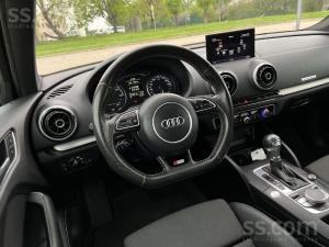 Grey Audi A3 2015 in Cesis, with an engine capacity of 1.40 L and mileage of 332 thousand km for 8900 €, photo 10 on AUTOMOTO.COM.LV