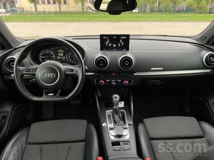 Grey Audi A3 2015 in Cesis, with an engine capacity of 1.40 L and mileage of 332 thousand km for 8900 €, photo 14 on AUTOMOTO.COM.LV