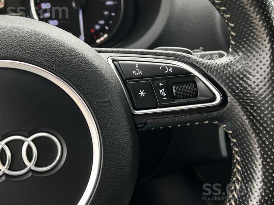 Grey Audi A3 2015 in Cesis, with an engine capacity of 1.40 L and mileage of 332 thousand km for 8900 €, photo 26 on AUTOMOTO.COM.LV