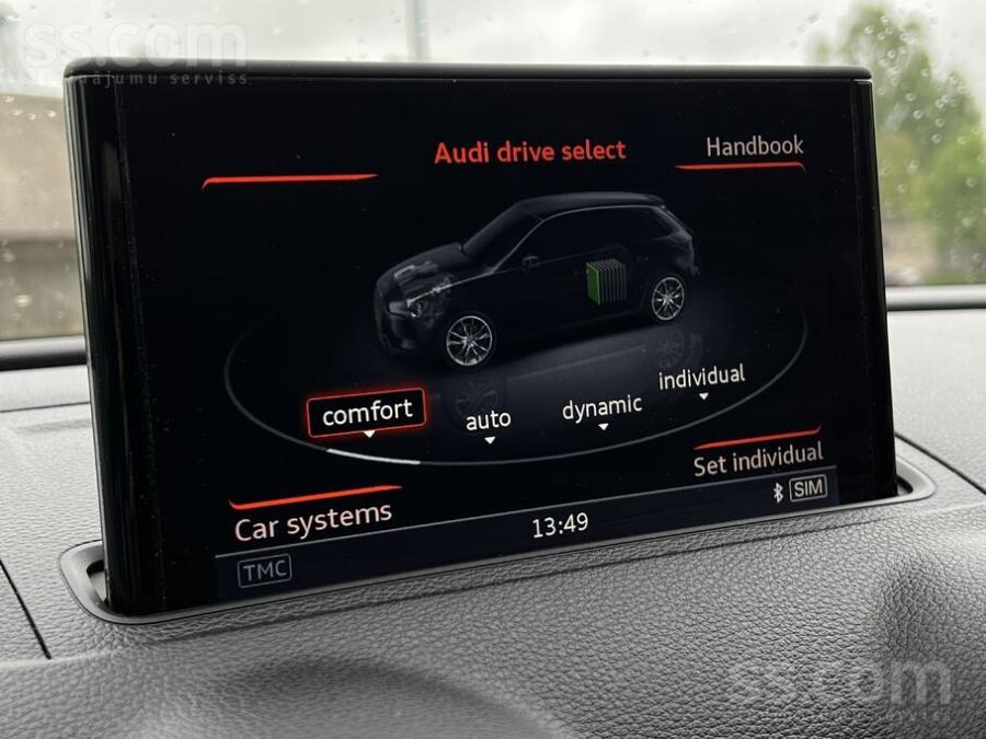 Grey Audi A3 2015 in Cesis, with an engine capacity of 1.40 L and mileage of 332 thousand km for 8900 €, photo 30 on AUTOMOTO.COM.LV