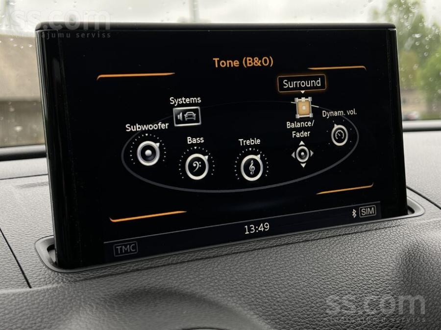 Grey Audi A3 2015 in Cesis, with an engine capacity of 1.40 L and mileage of 332 thousand km for 8900 €, photo 32 on AUTOMOTO.COM.LV