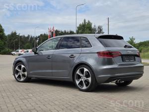 Grey Audi A3 2015 in Kuldiga, with an engine capacity of 2.00 L and mileage of 251 thousand km for 10990 €, photo 5 on AUTOMOTO.COM.LV