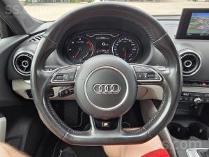 Grey Audi A3 2015 in Kuldiga, with an engine capacity of 2.00 L and mileage of 251 thousand km for 10990 €, photo 9 on AUTOMOTO.COM.LV