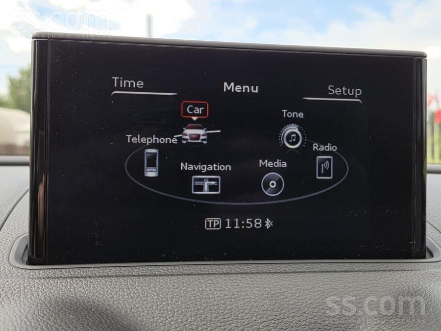 Grey Audi A3 2015 in Kuldiga, with an engine capacity of 2.00 L and mileage of 251 thousand km for 10990 €, photo 19 on AUTOMOTO.COM.LV