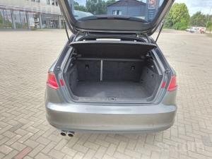 Grey Audi A3 2015 in Kuldiga, with an engine capacity of 2.00 L and mileage of 251 thousand km for 10990 €, photo 25 on AUTOMOTO.COM.LV