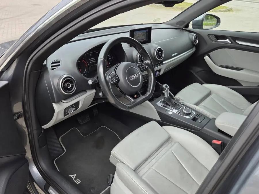 Pelēks Audi A3 2015 Kuldīga, ar dzinēja tilpumu 2.00 L un nobraukumu 251 tūkst. km par 10990 €, foto 8 vietnē AUTOMOTO.COM.LV