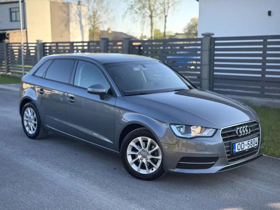 Grey Audi A3 2015 in Jelgava, with an engine capacity of 1.60 L and mileage of 267 thousand km for 7990 €, photo 4 on AUTOMOTO.COM.LV