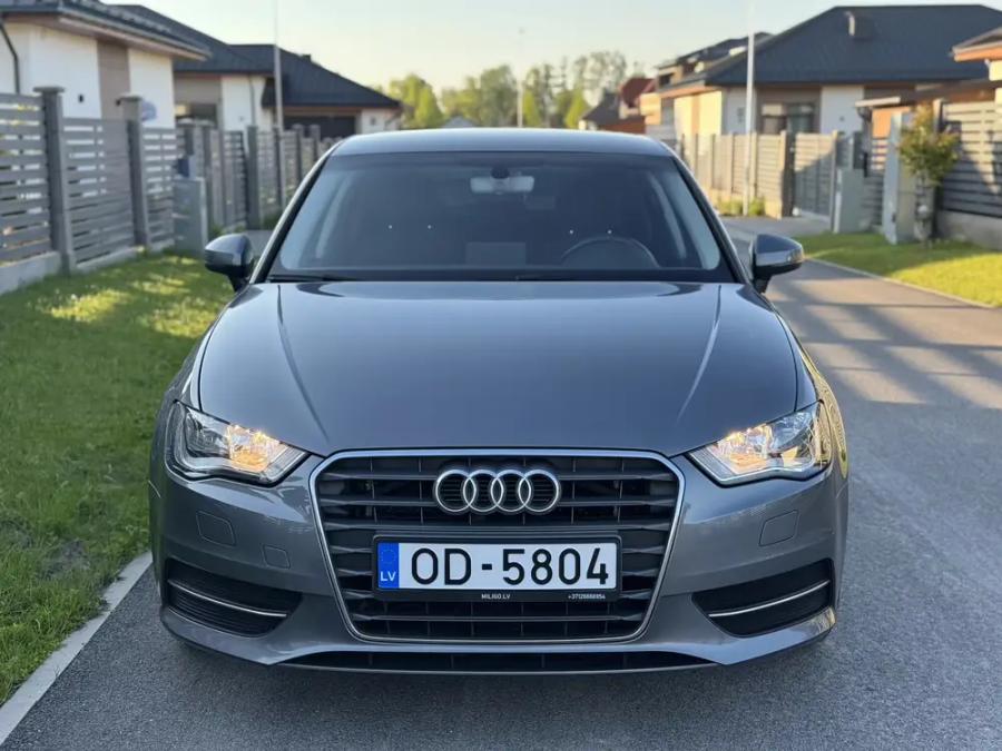 Grey Audi A3 2015 in Jelgava, with an engine capacity of 1.60 L and mileage of 267 thousand km for 7990 €, photo 8 on AUTOMOTO.COM.LV