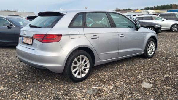 Grey Audi A3 2015 in Riga, with an engine capacity of 1.60 L and mileage of 220 thousand km for 9950 €, photo 6 on AUTOMOTO.COM.LV