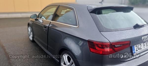 Grey Audi A3 2015 in Tallinn, with an engine capacity of 2.00 L and mileage of 0 thousand km for 14500 €, photo 1 on AUTOMOTO.COM.LV