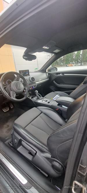 Grey Audi A3 2015 in Tallinn, with an engine capacity of 2.00 L and mileage of 0 thousand km for 14500 €, photo 7 on AUTOMOTO.COM.LV