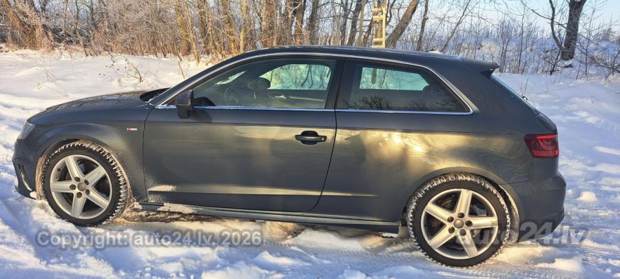 Grey Audi A3 2015 in Tallinn, with an engine capacity of 2.00 L and mileage of 0 thousand km for 14500 €, photo 10 on AUTOMOTO.COM.LV
