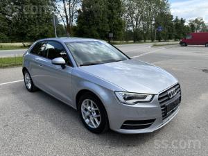 Grey Audi A3 2015 in Ogre, with an engine capacity of 1.60 L and mileage of 204 thousand km for 8499 €, photo  on AUTOMOTO.COM.LV