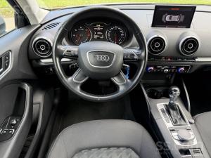 Grey Audi A3 2015 in Ogre, with an engine capacity of 1.60 L and mileage of 204 thousand km for 8499 €, photo 9 on AUTOMOTO.COM.LV