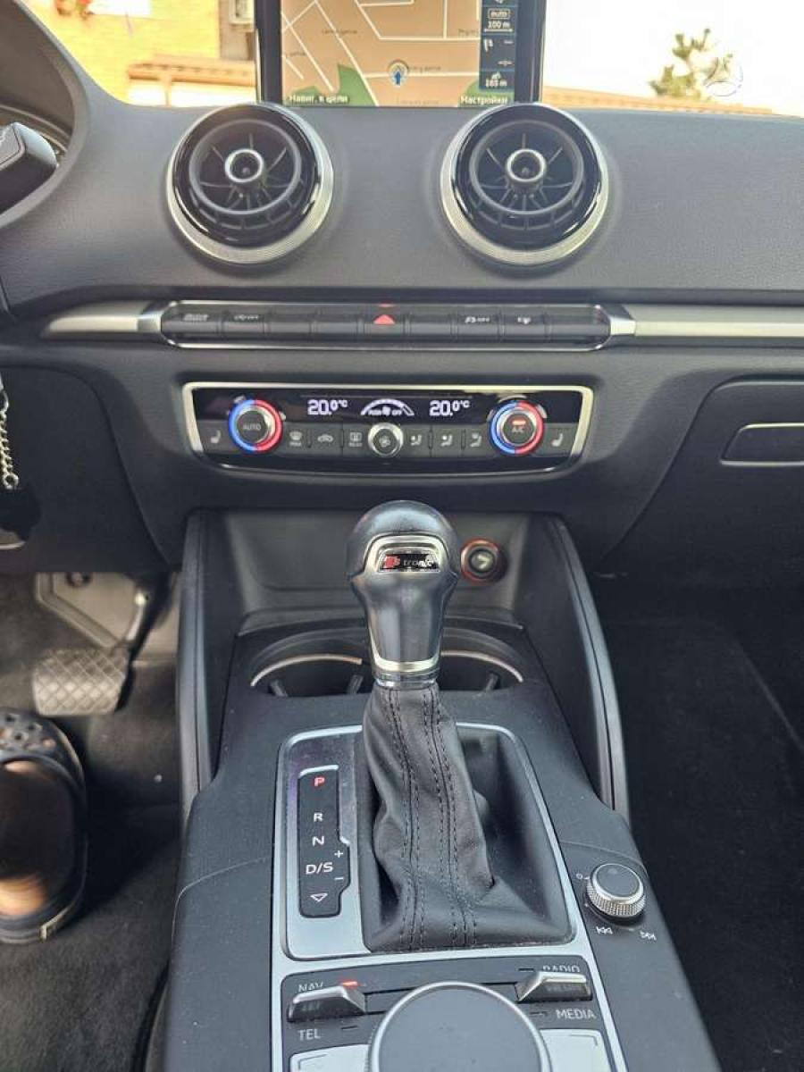 Pelēks Audi A3 2015 Viļņa, ar dzinēja tilpumu 1.97 L un nobraukumu 56 tūkst. km par 12300 €, foto 8 vietnē AUTOMOTO.COM.LV