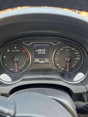 Pelēks Audi A3 2015 Viļņa, ar dzinēja tilpumu 1.97 L un nobraukumu 56 tūkst. km par 12300 €, foto 9 vietnē AUTOMOTO.COM.LV