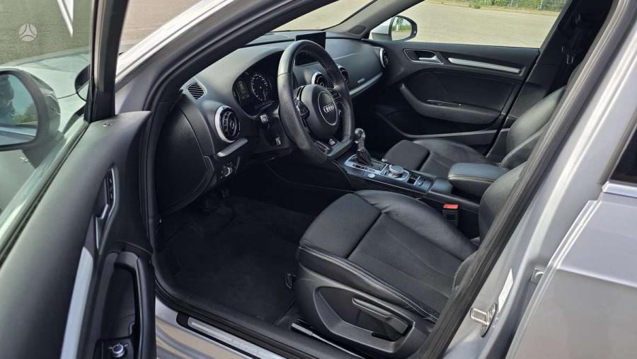 Pelēks Audi A3 2015 Marijampole, ar dzinēja tilpumu 1.40 L un nobraukumu 284 tūkst. km par 7950 €, foto 11 vietnē AUTOMOTO.COM.LV