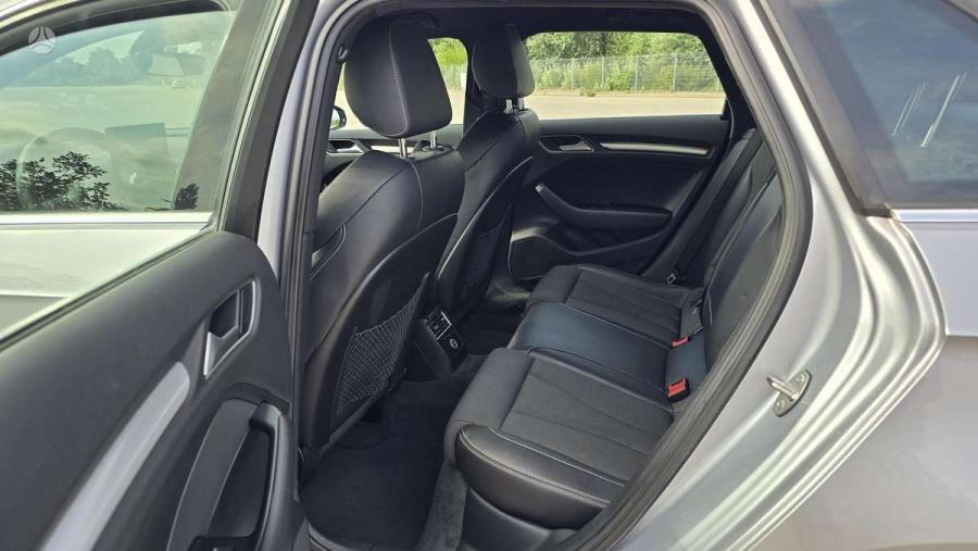 Pelēks Audi A3 2015 Marijampole, ar dzinēja tilpumu 1.40 L un nobraukumu 284 tūkst. km par 7950 €, foto 21 vietnē AUTOMOTO.COM.LV