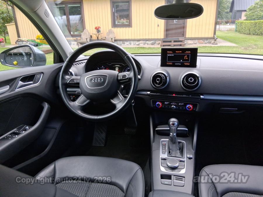 Grey Audi A3 2015 in Parnu, with an engine capacity of 2.00 L and mileage of 151 thousand km for 12500 €, photo 4 on AUTOMOTO.COM.LV