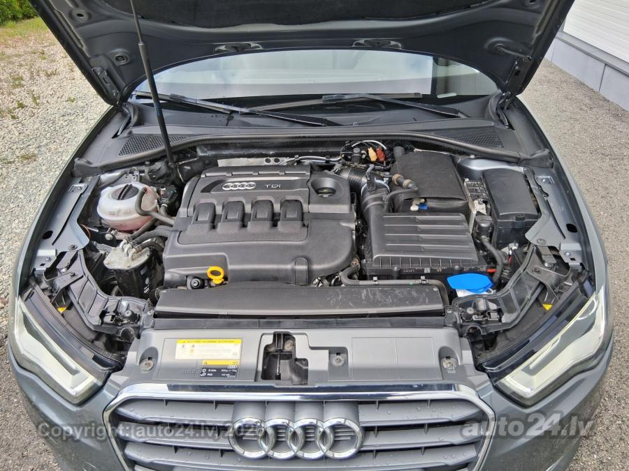 Grey Audi A3 2015 in Parnu, with an engine capacity of 2.00 L and mileage of 151 thousand km for 12500 €, photo 10 on AUTOMOTO.COM.LV
