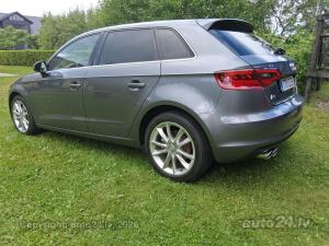 Grey Audi A3 2015 in Parnu, with an engine capacity of 2.00 L and mileage of 151 thousand km for 12500 €, photo 15 on AUTOMOTO.COM.LV
