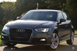 Grey Audi A3 2015 in Vilnius, with an engine capacity of 1.40 L and mileage of 229 thousand km for 8500 €, photo  on AUTOMOTO.COM.LV